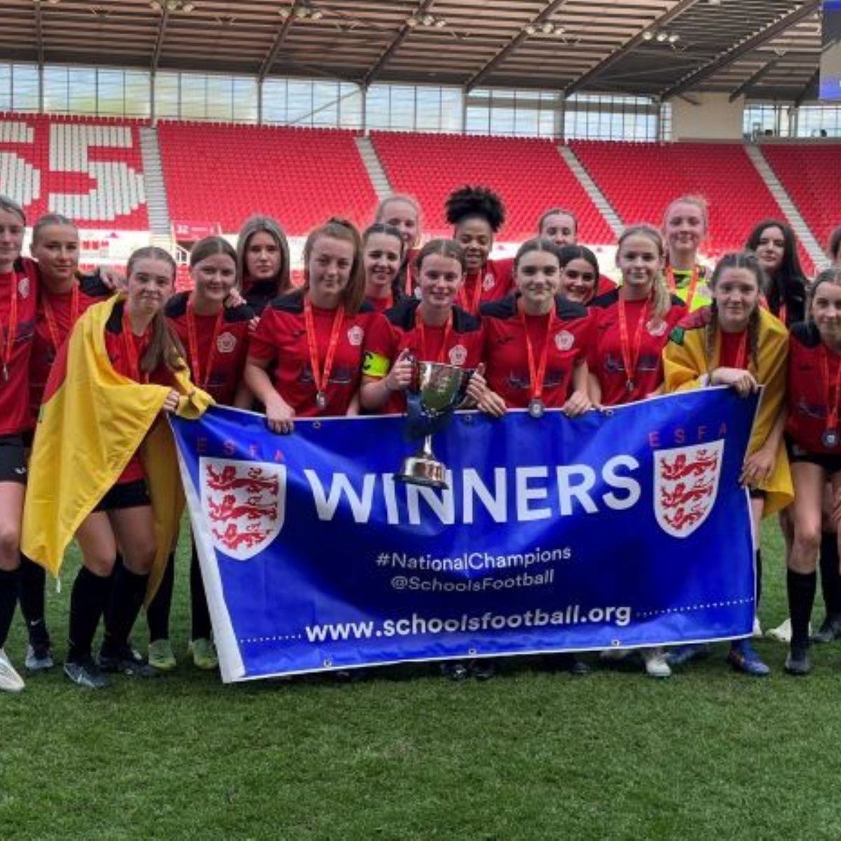 Blessed Trinity RC College - Millie is a national champion