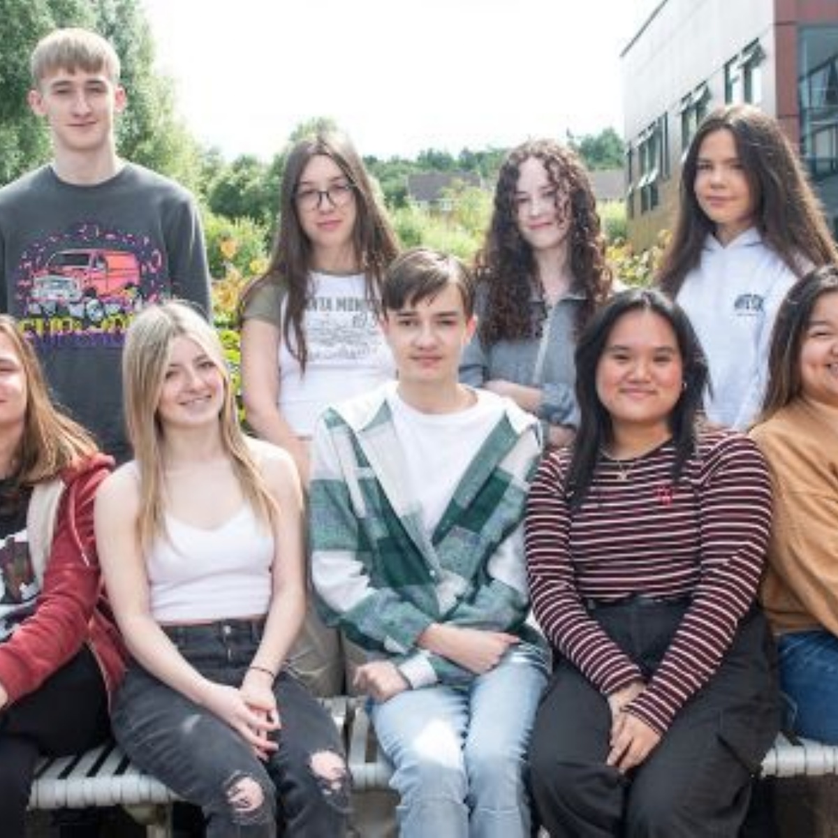 Blessed Trinity RC College - Year 11 Students look to the future